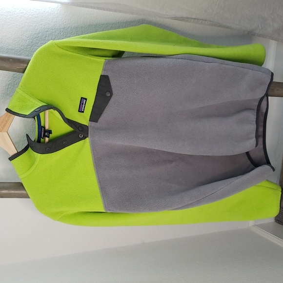 Patagonia | Shirts & Tops | Patagonia Color Block Snap T Synchilla ...